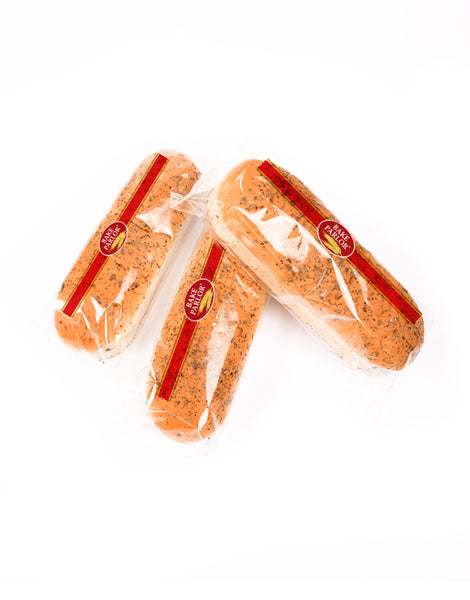 Mixed Herb Long Bun (60gm) – Bake Parlor Bread